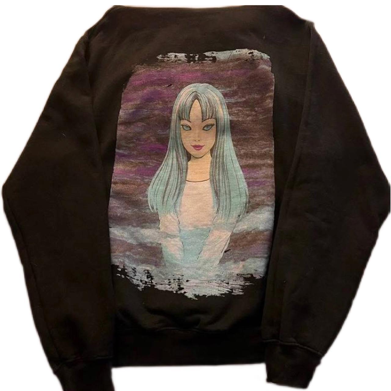 Junji Ito Tomie Sweatshirt ★ Rare Junji Ito manga... - Depop