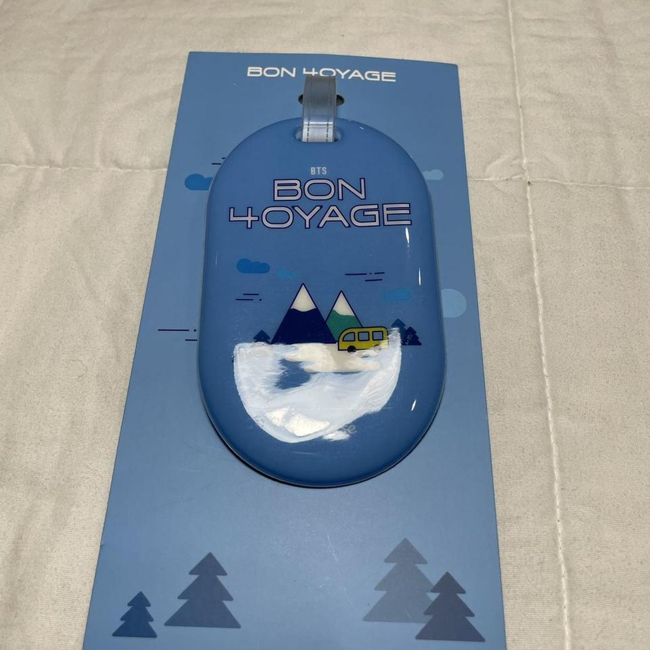 BTS Official Bon Voyage Luggage Tag Preorder... - Depop