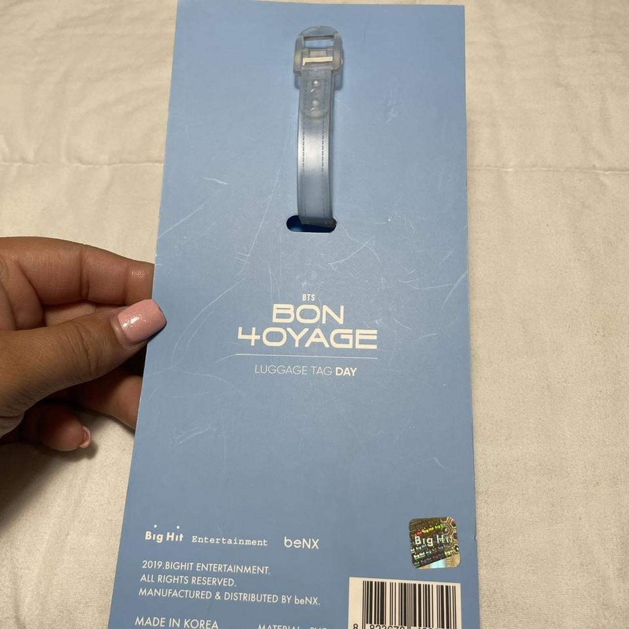 BTS Official Bon Voyage Luggage Tag Preorder... - Depop