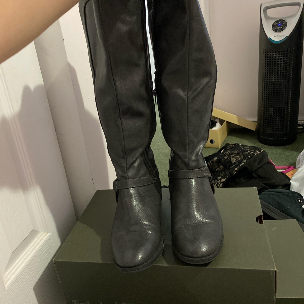 Brand : Nicole calf boots 👢 have been worn a few... - Depop