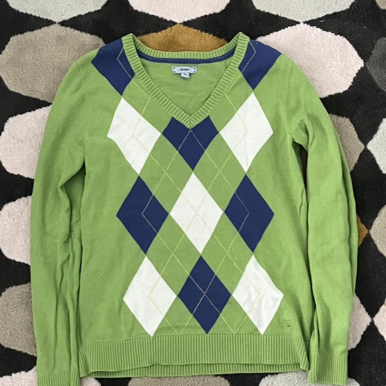 izod v-neck wear. #vneck#sweater#izod#2k#aesthetic - Depop