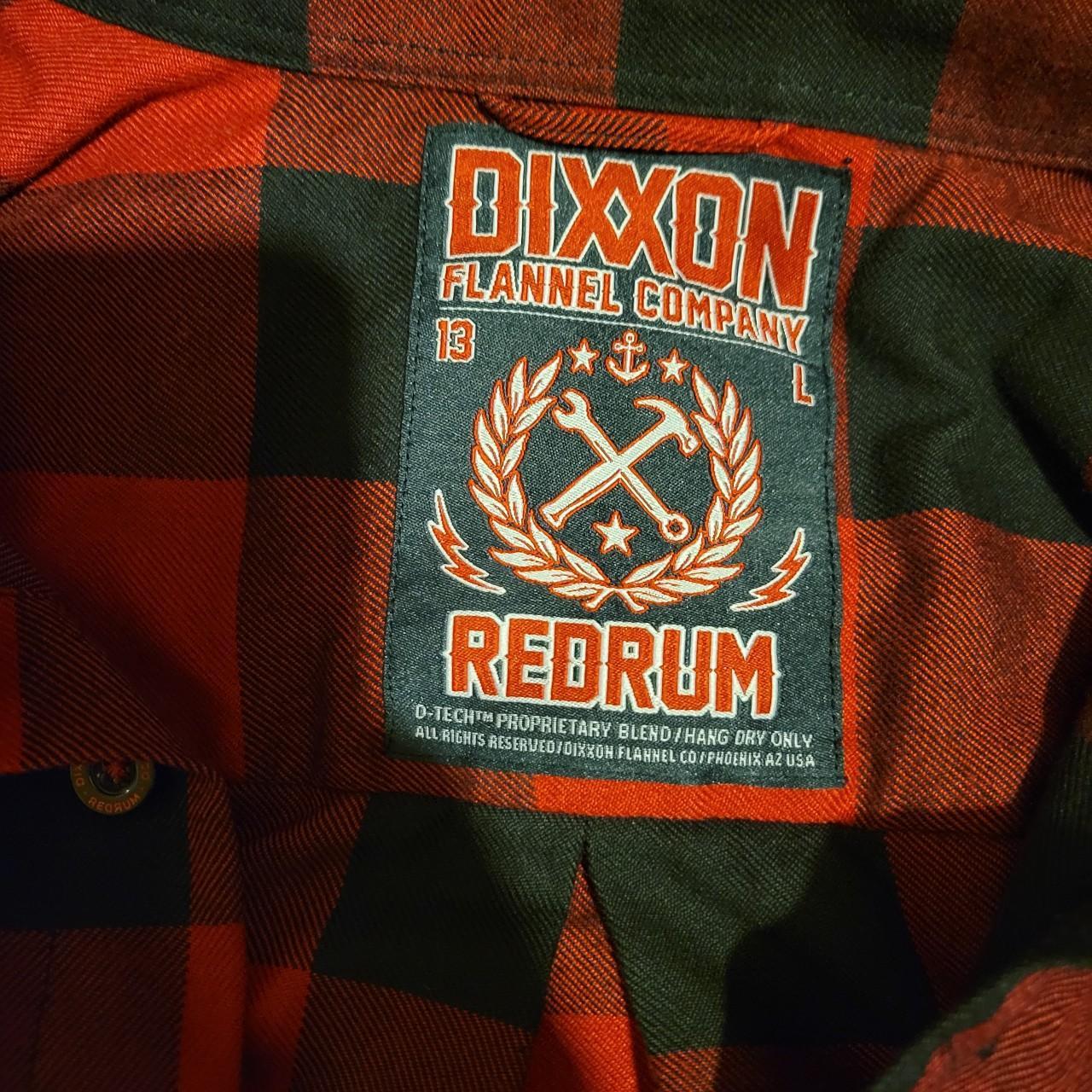 Dixxon premium Flannel, redrum limited edition,... - Depop
