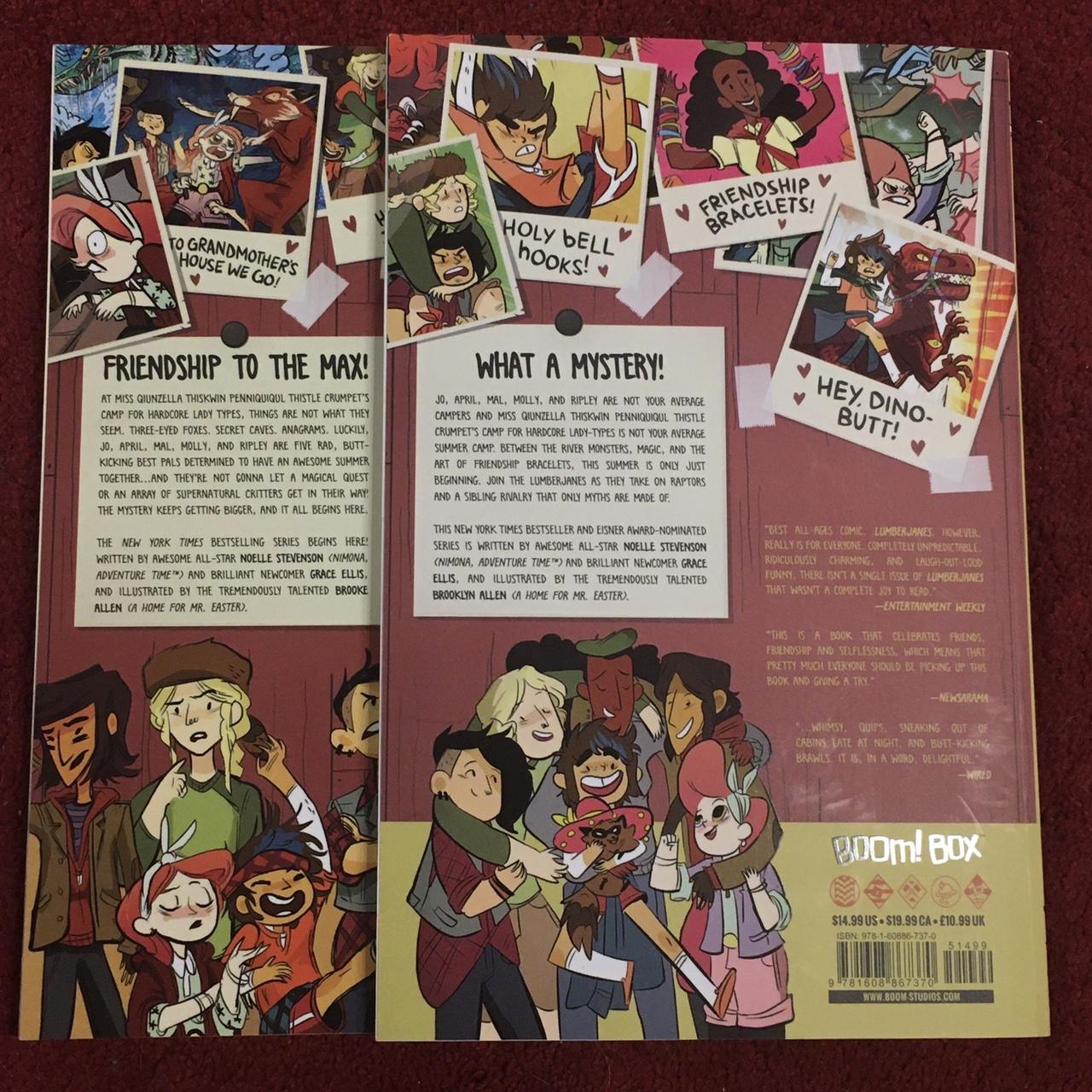 lumberjanes by noelle stevenson, creator of... - Depop lumberjanes by noelle stevenson, creator of... - Depop