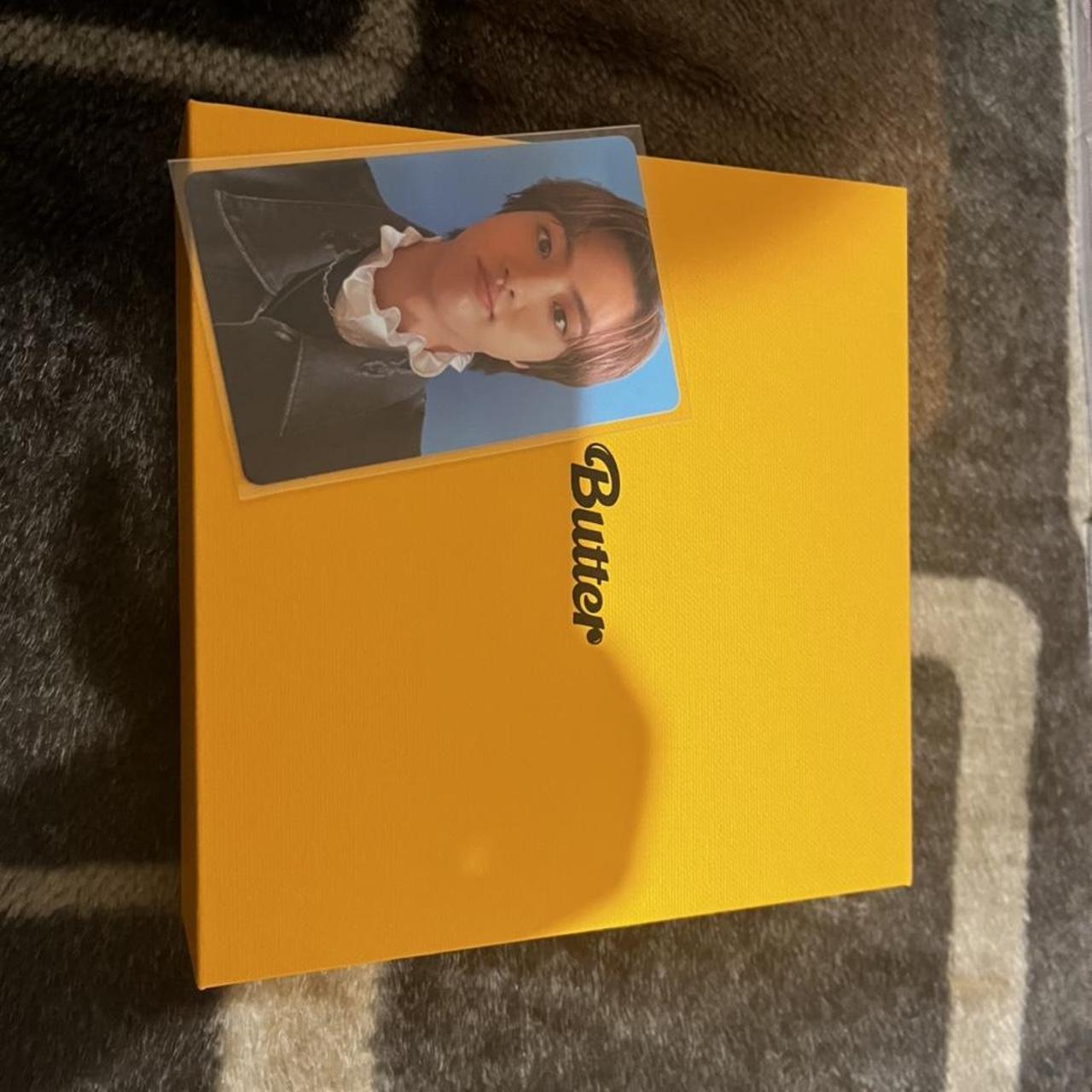 BTS Butter albums ⭐️ cream version album with jin pc... - Depop