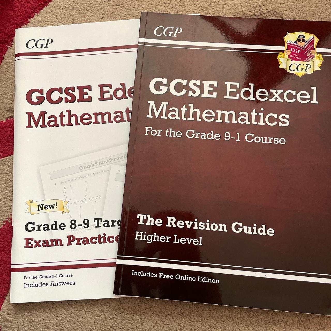 GCSE Edexcel Maths Revision Guide + Exam Practice... - Depop