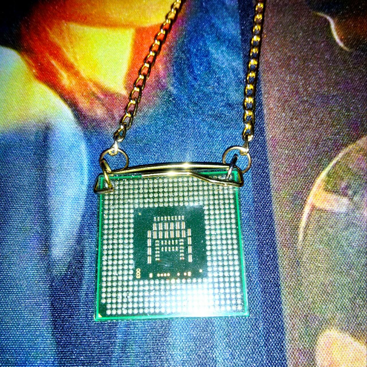 CPU Necklace "003" The #Cpu pendant has been cast... - Depop