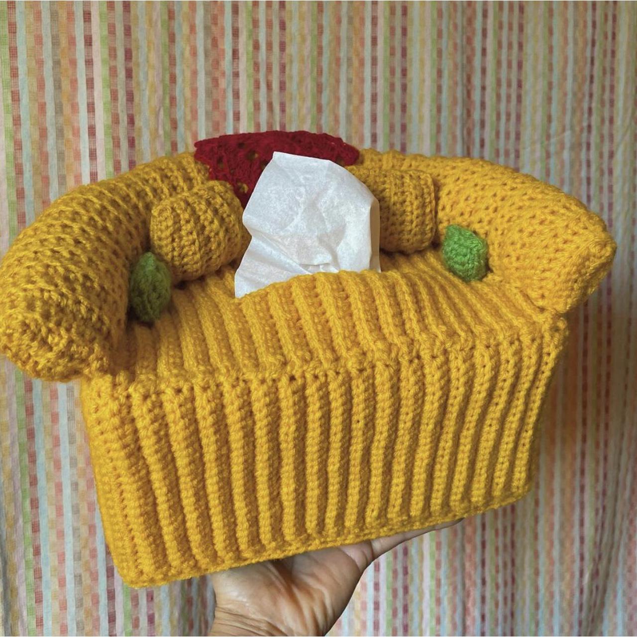 A tissue box cover but make it cute!! Now taking... - Depop