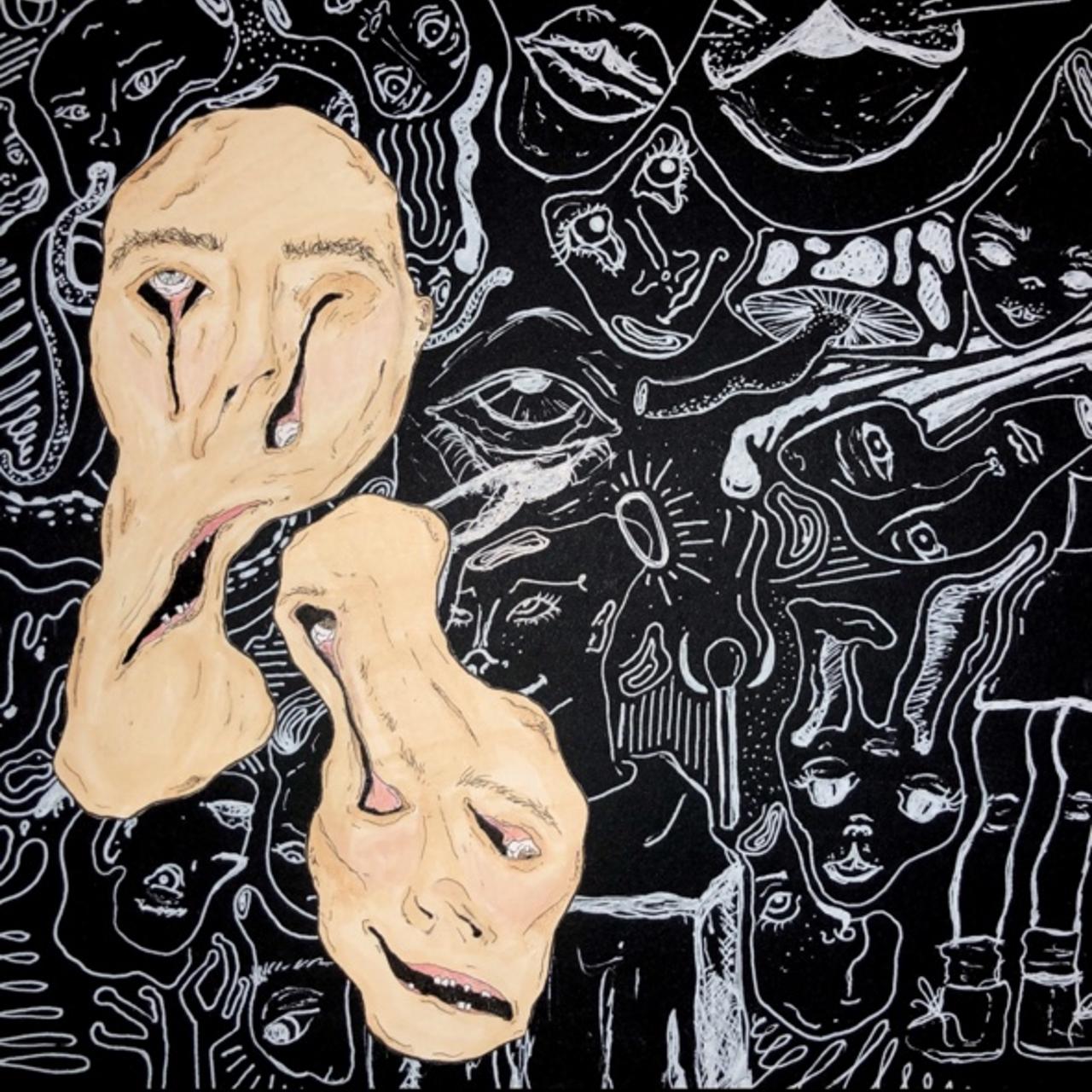 👁 stressed face stickers 👁 original drawing $30 /... - Depop