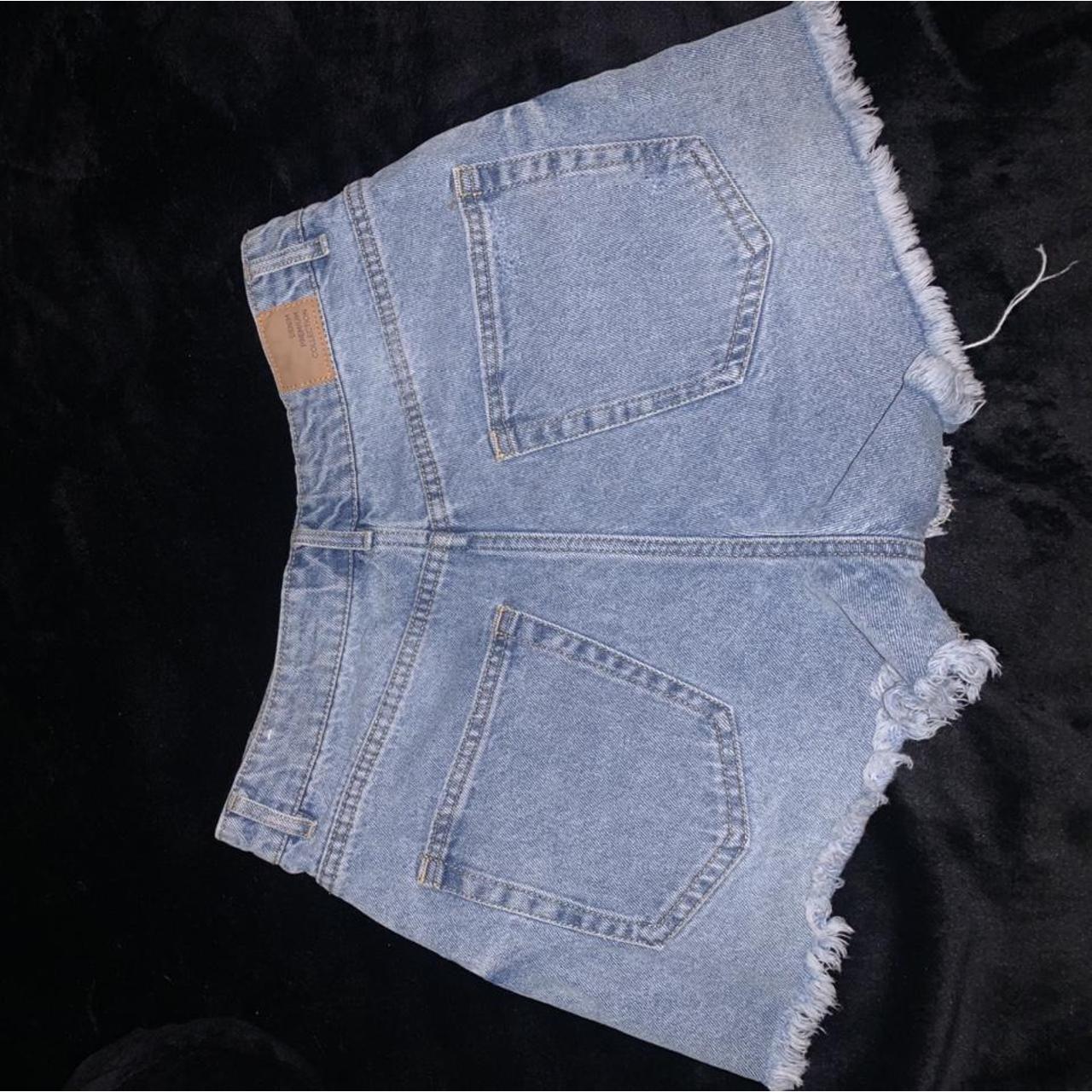 Love tree denim super high waisted shorts really... - Depop