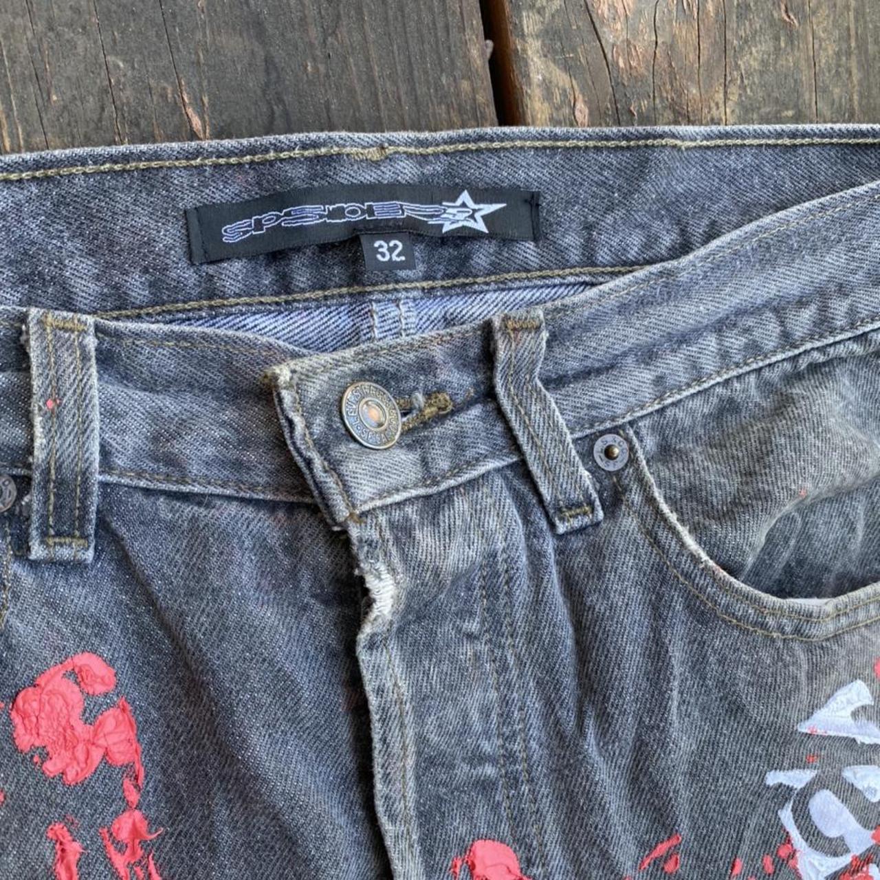 SPIDER WORLDWIDE x LEVIS P*NK PAINTED 501... - Depop