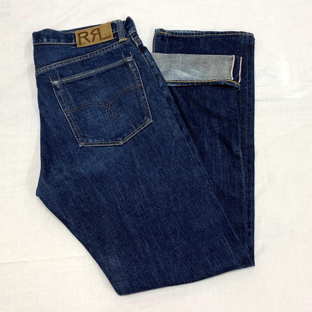 1990s does 1950s, vintage RRL, Double RL, blue jeans... - Depop