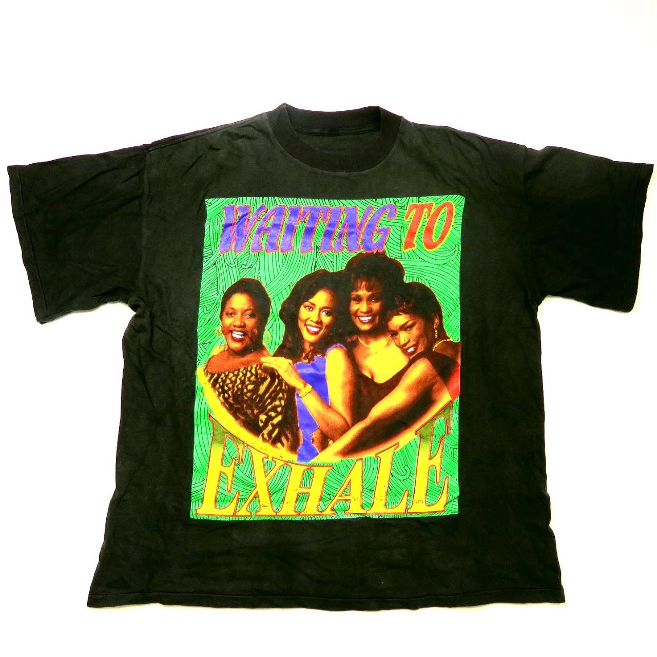 Vintage 90s Waiting To Exhale Rap Tee Boot Movie... - Depop
