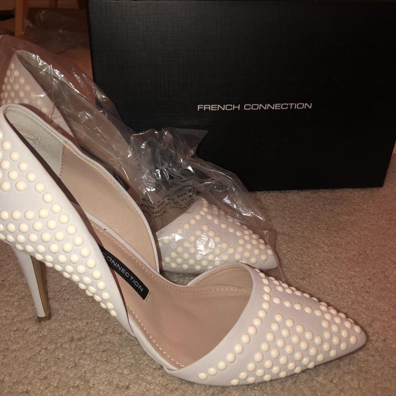french connection “ellis” pumps in winter white -... - Depop