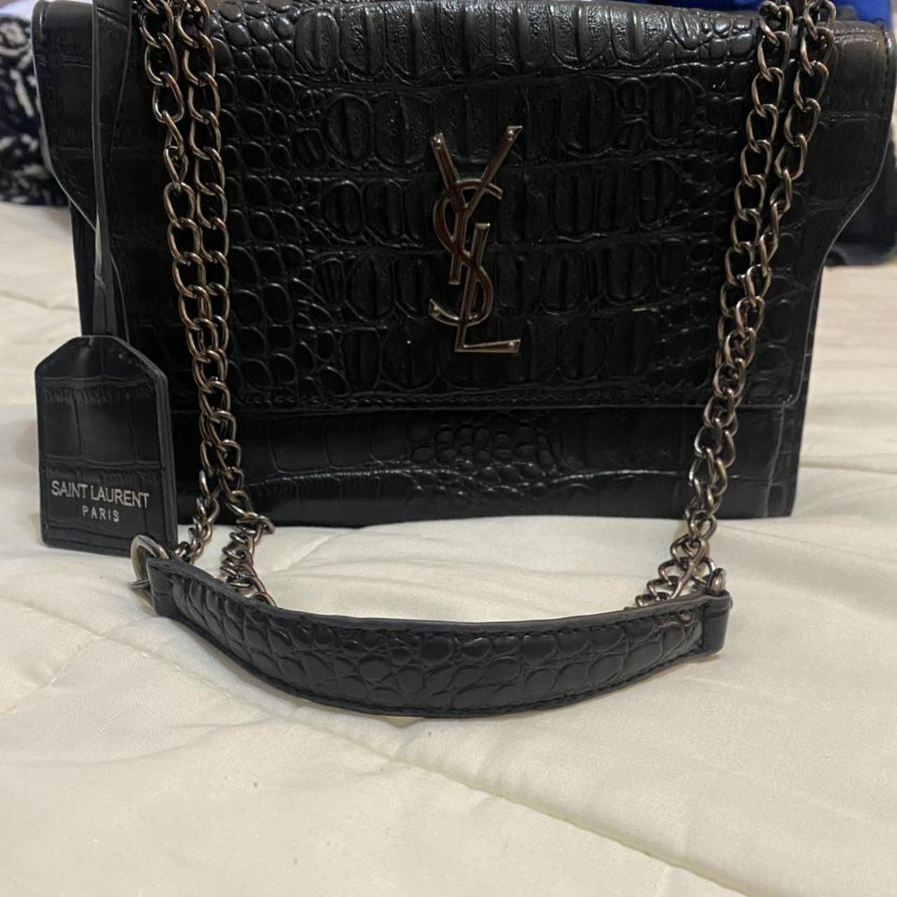 Ysl bag snake print Willing to negotiate price - Depop
