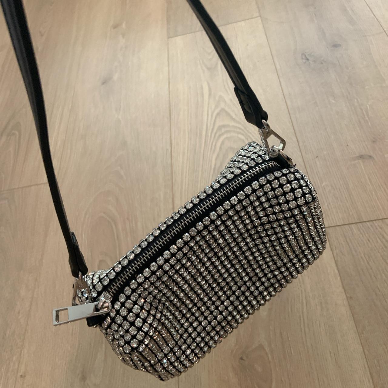Rhinestud shoulder bag Comes with shoulder strap,... - Depop
