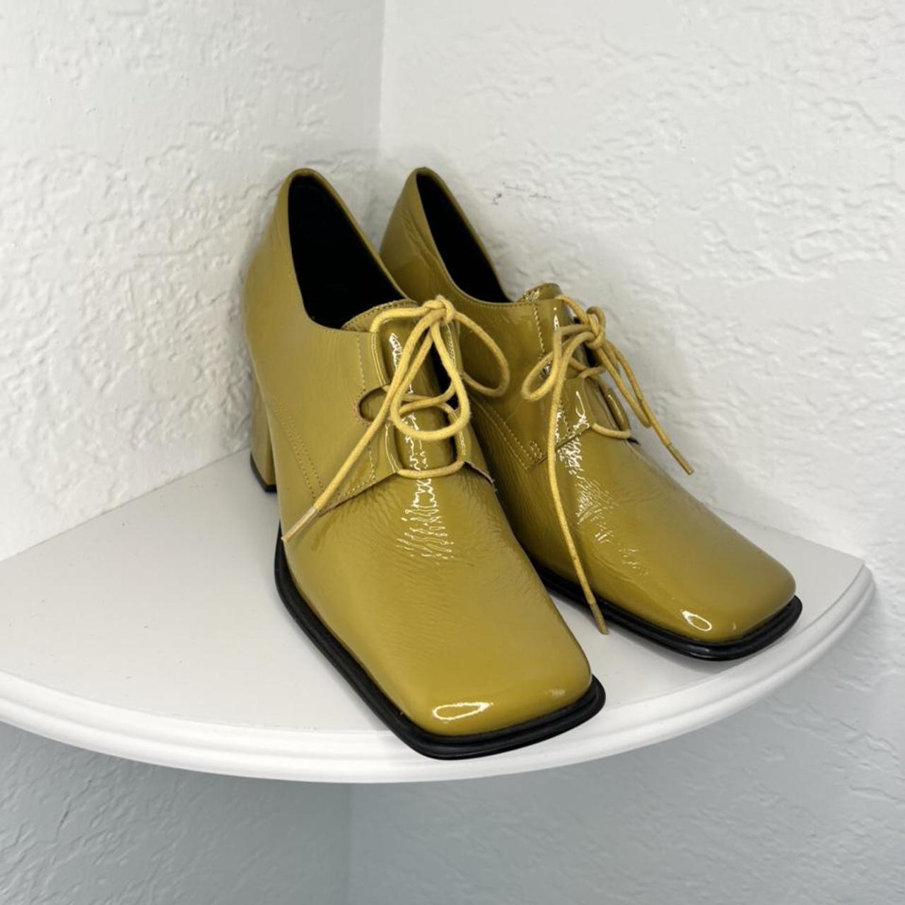 Intentionally Style “Sung” in color “Mustard Crinkle... - Depop