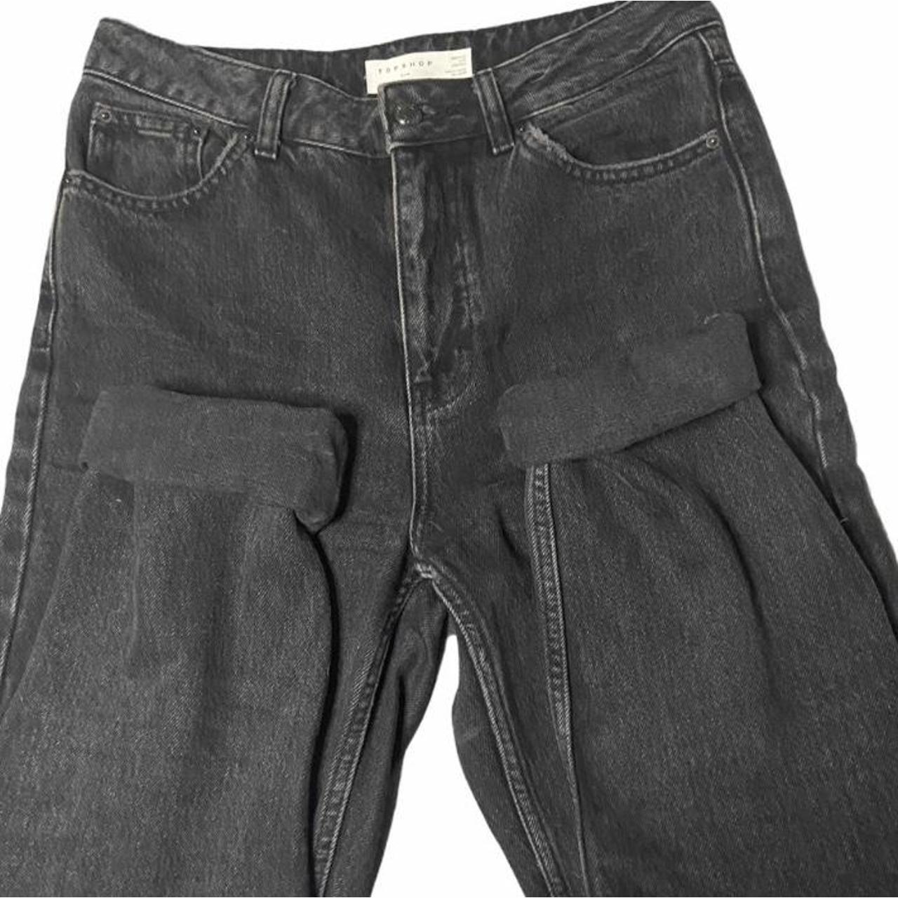 Topshop Women's Black Jeans | Depop