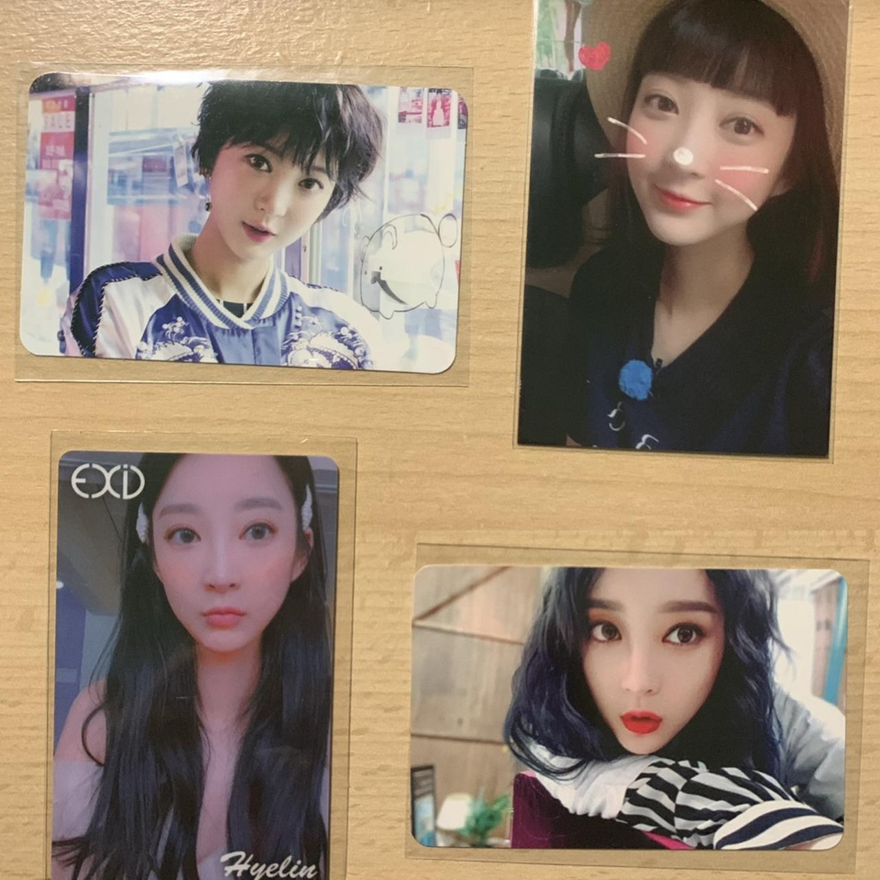 EXID Jeonghwa photocards, downsizing on my... - Depop