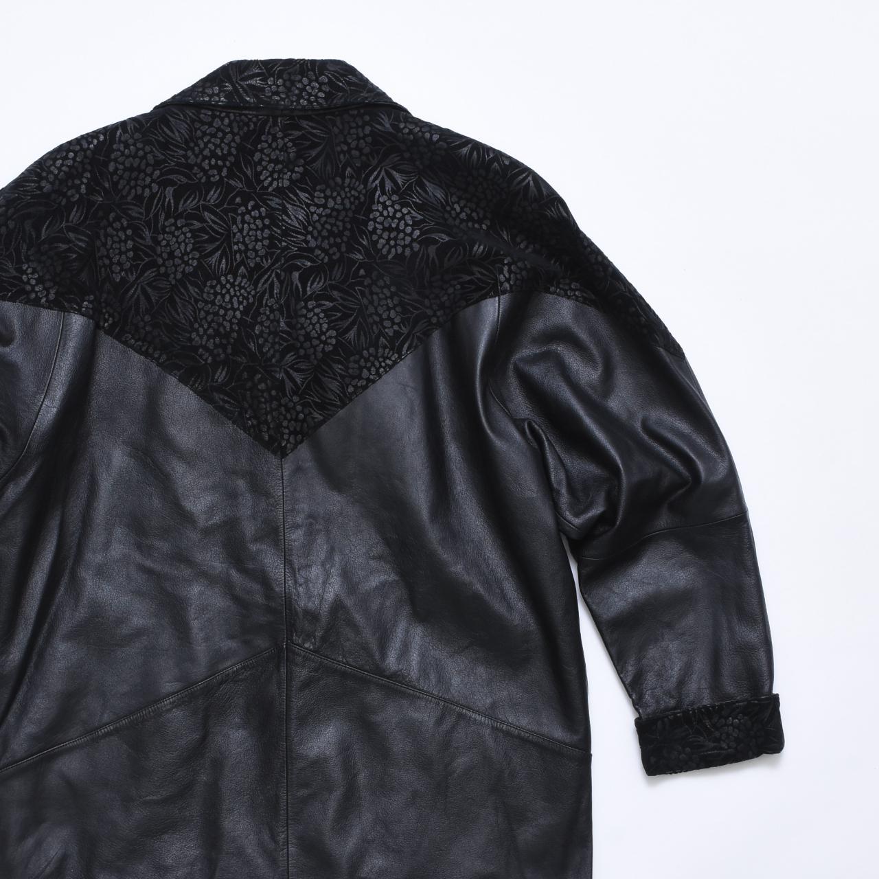 Fitz-Wright black leather jacket 🔥 Size L/XL 📦 FREE... - Depop