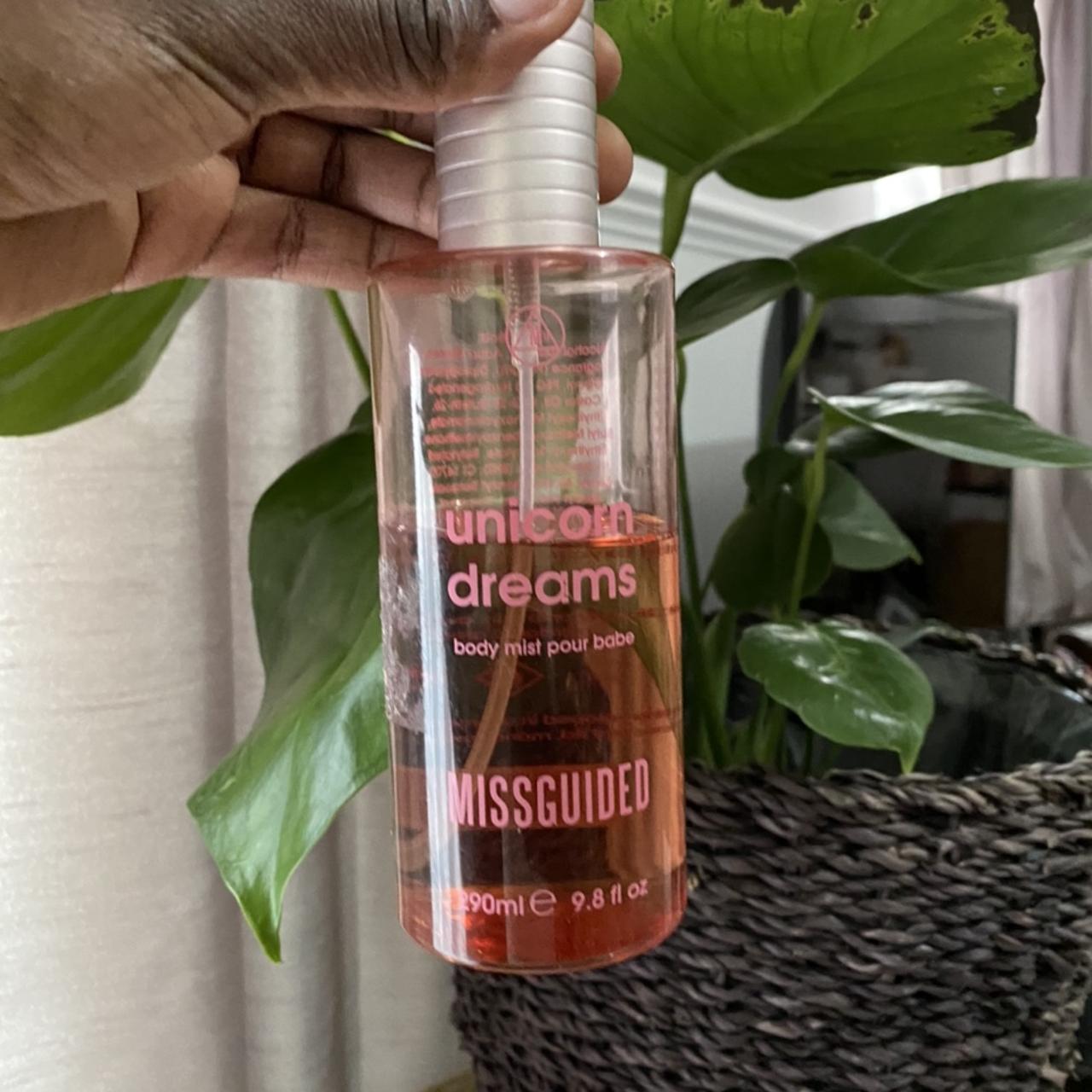 Missguided unicorn dreams body mist Half bottle... - Depop