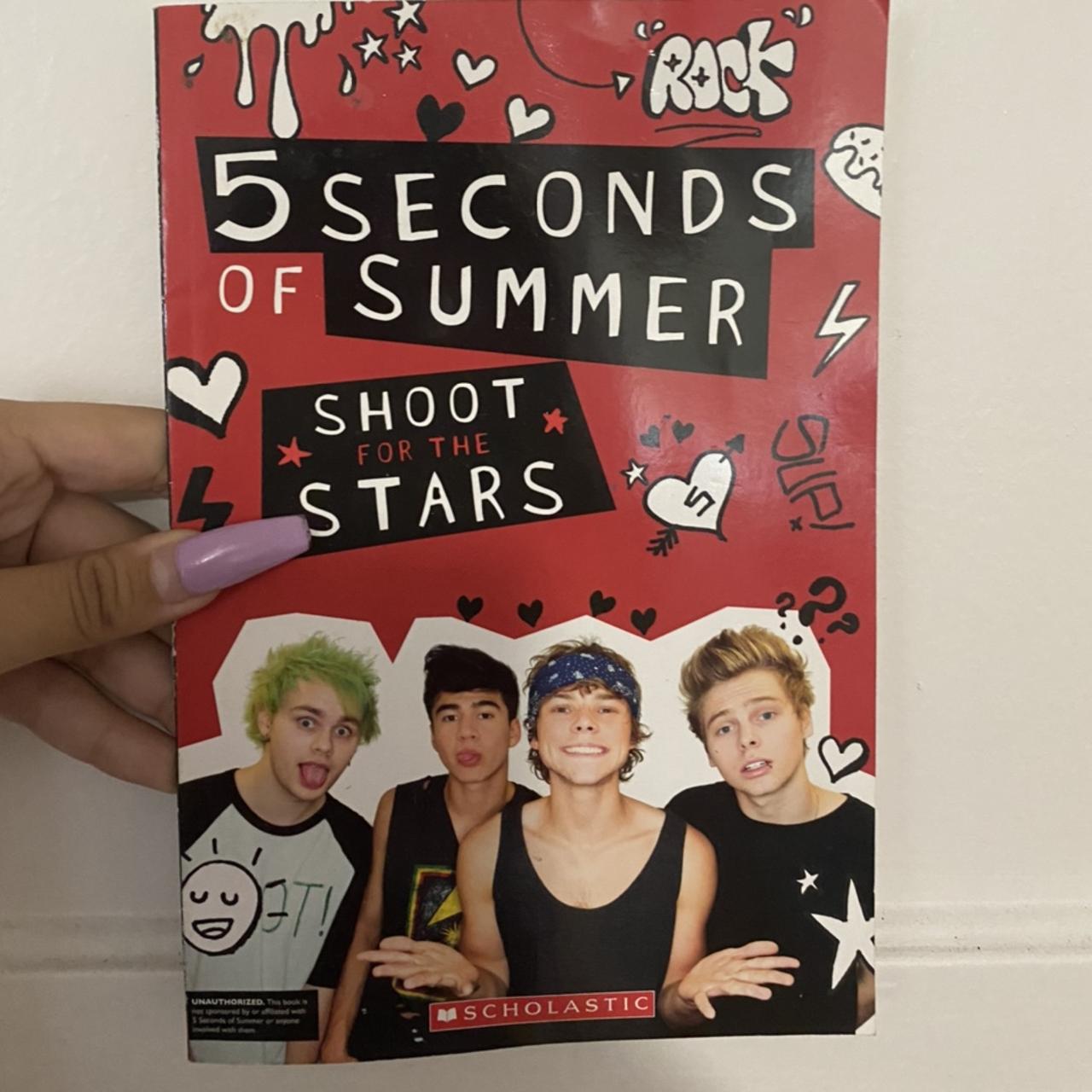 5 seconds of summer Shoot For The Stars book will... - Depop