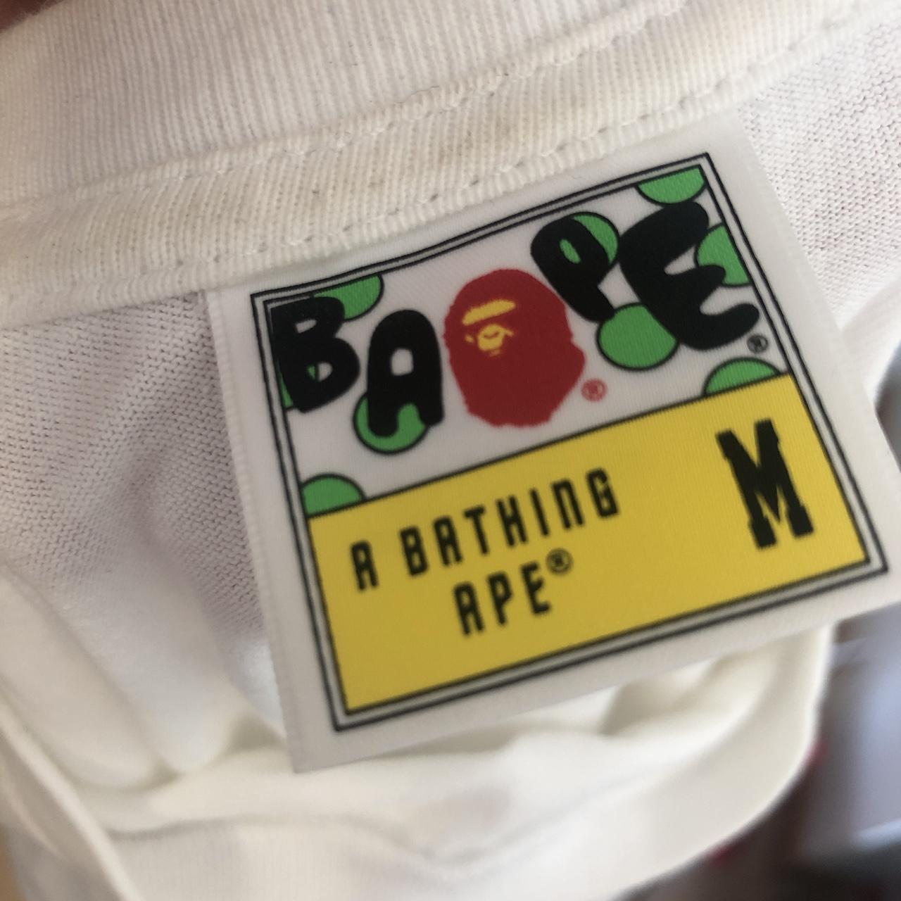 Original BAPE T-shirt in size M with the original... - Depop