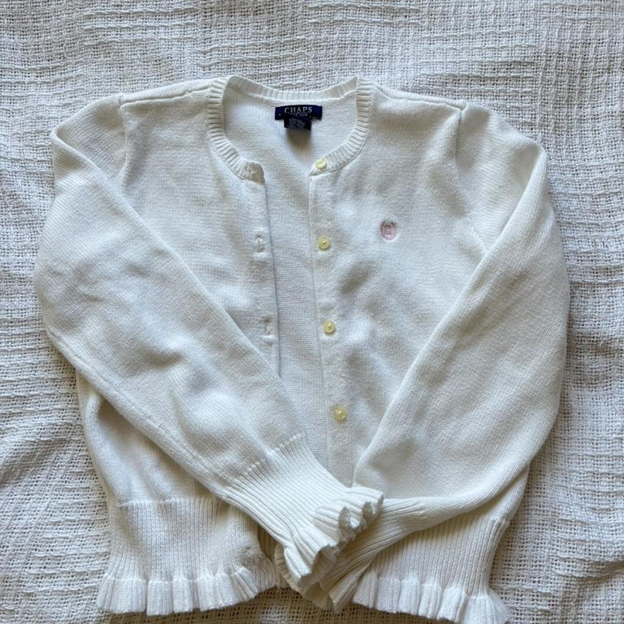 Cute lil Chaps youth cardigan. Would best fit a... - Depop