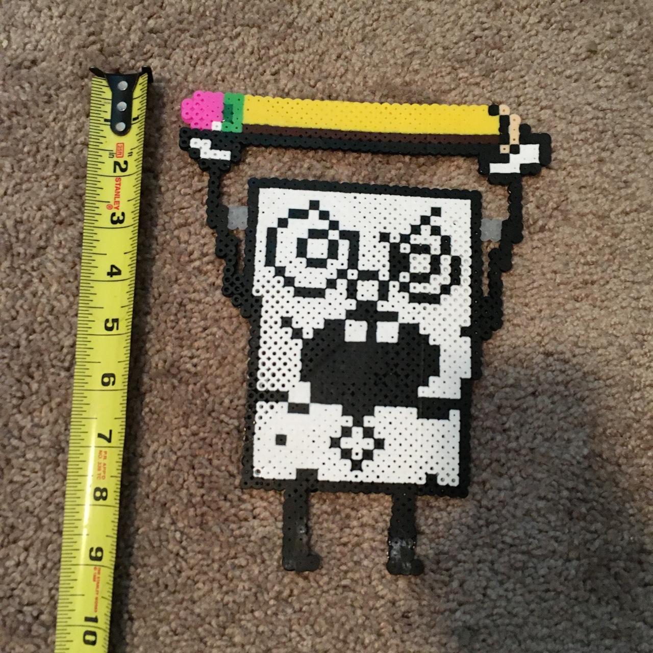 Doodlebob Doodle Bob sponge bob squarepants perler... - Depop