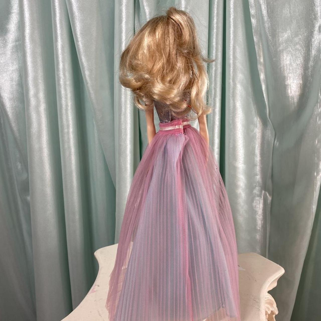 Soft pastel birthday barbie doll (2016) - Depop