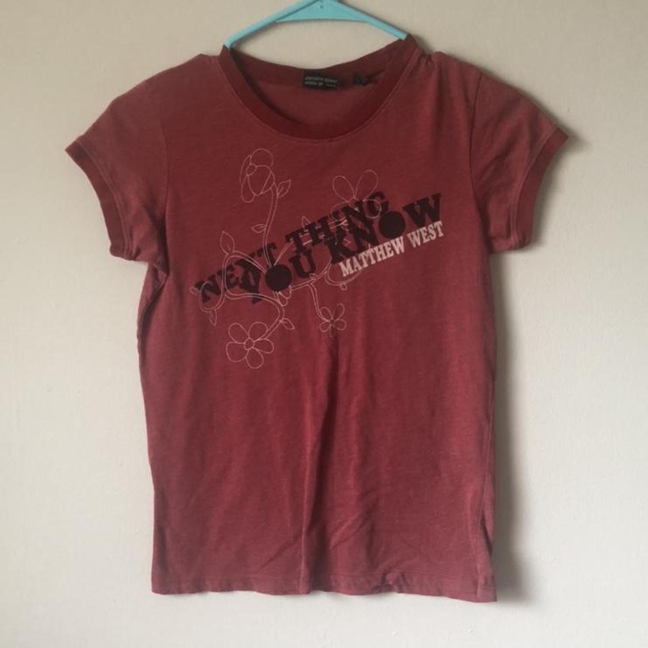 Matthew West 2006 “Next Thing You Know” band tee S - Depop