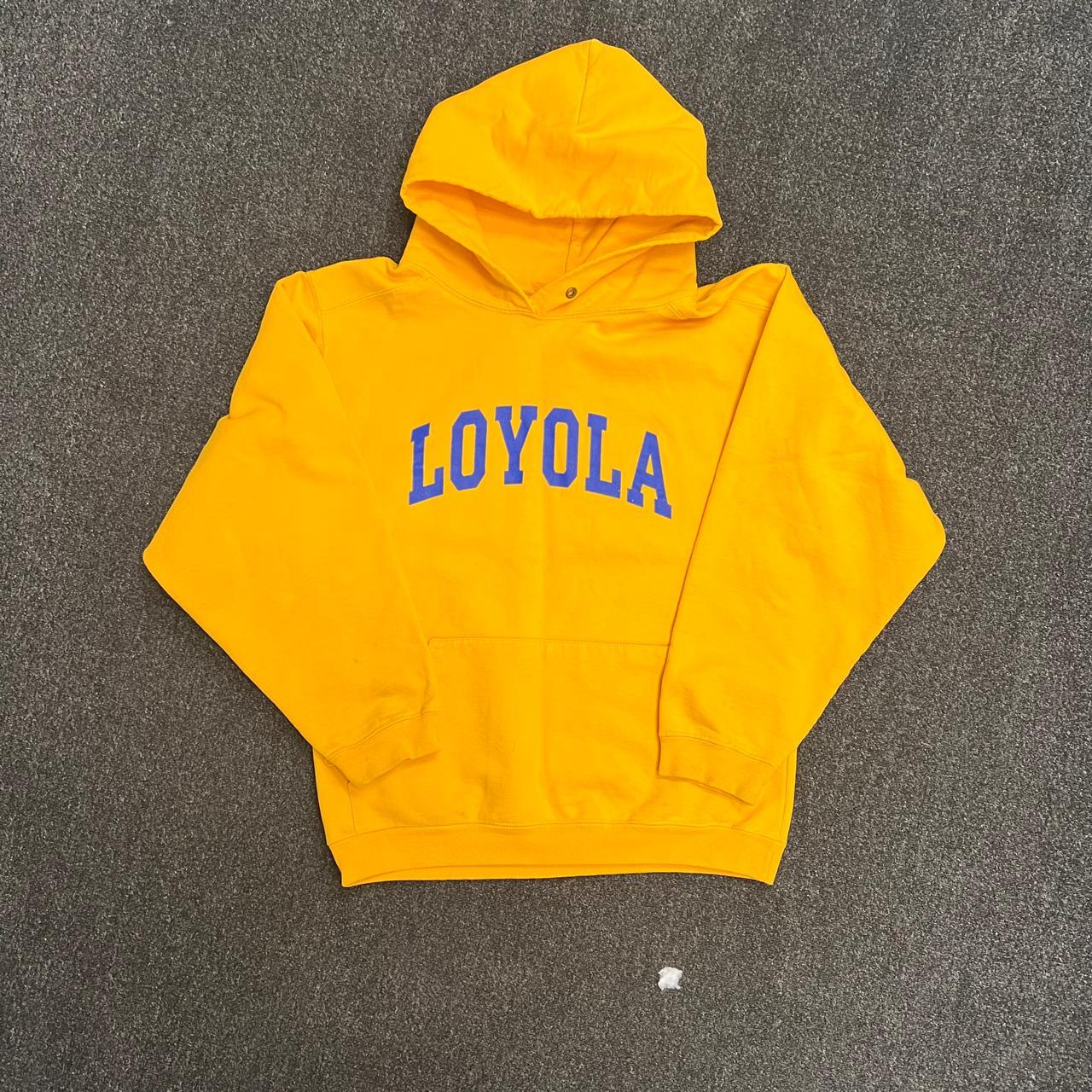 1990's Vintage Loyola Hoodie Embroidered Brand: The... - Depop