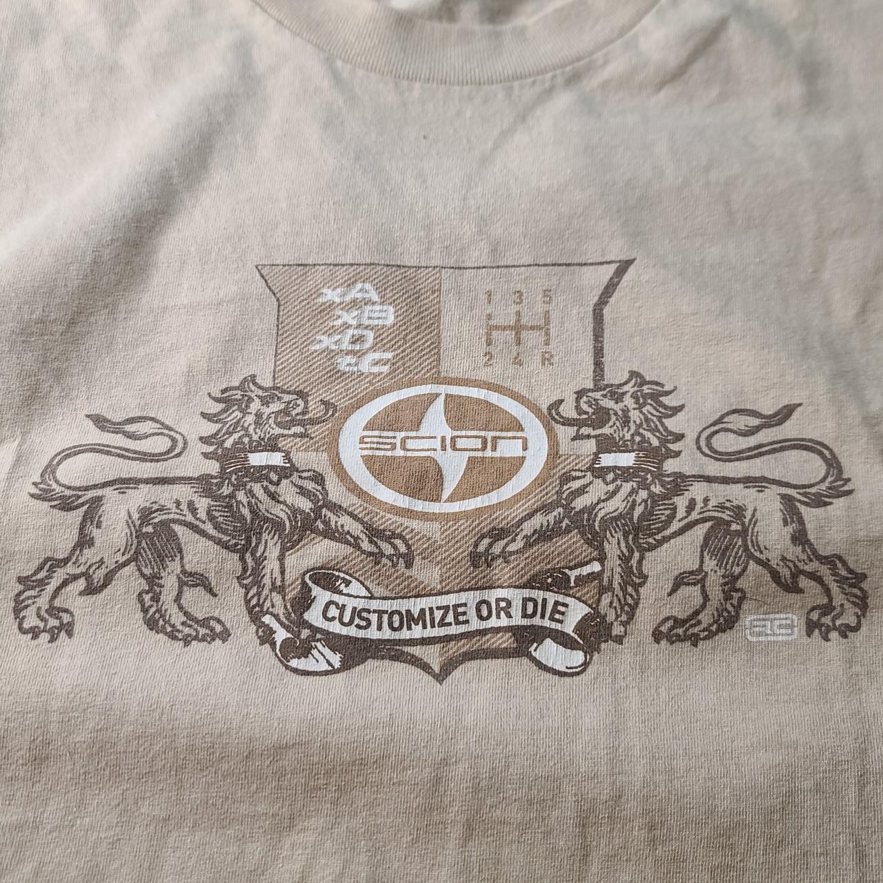 Scion Customize Or Die Tshirt Good condition, ... - Depop