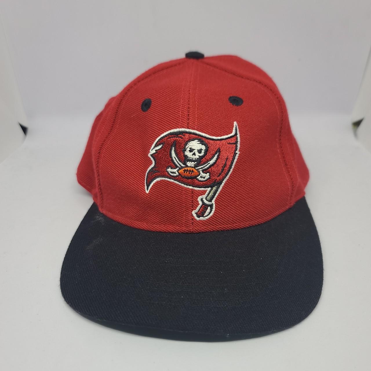 Embroidered NFL Buccaneers Snapback Hat Good... - Depop