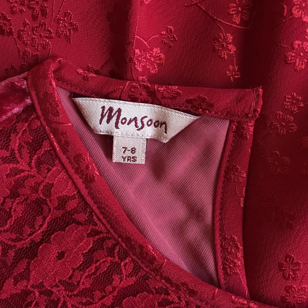 Monsoon Red Dress | Depop