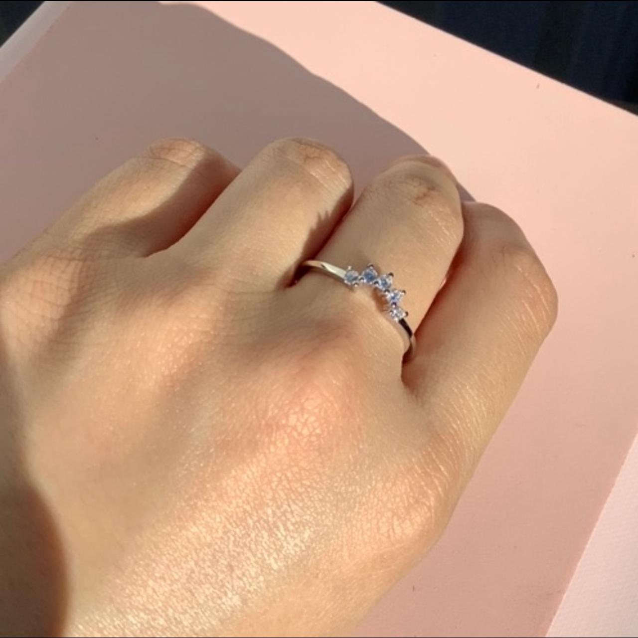 100% Real Sterling Silver - S925 - Stackable Ring -... - Depop