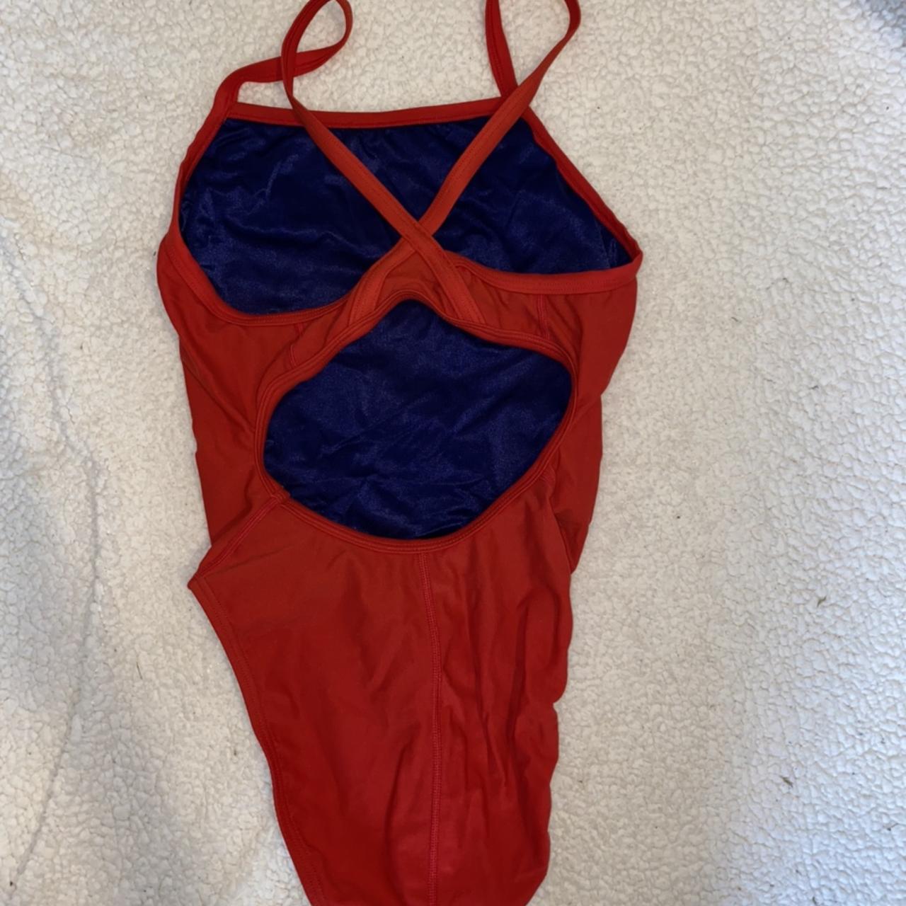 •vintage lifeguard one piece •high cut, flattering... - Depop
