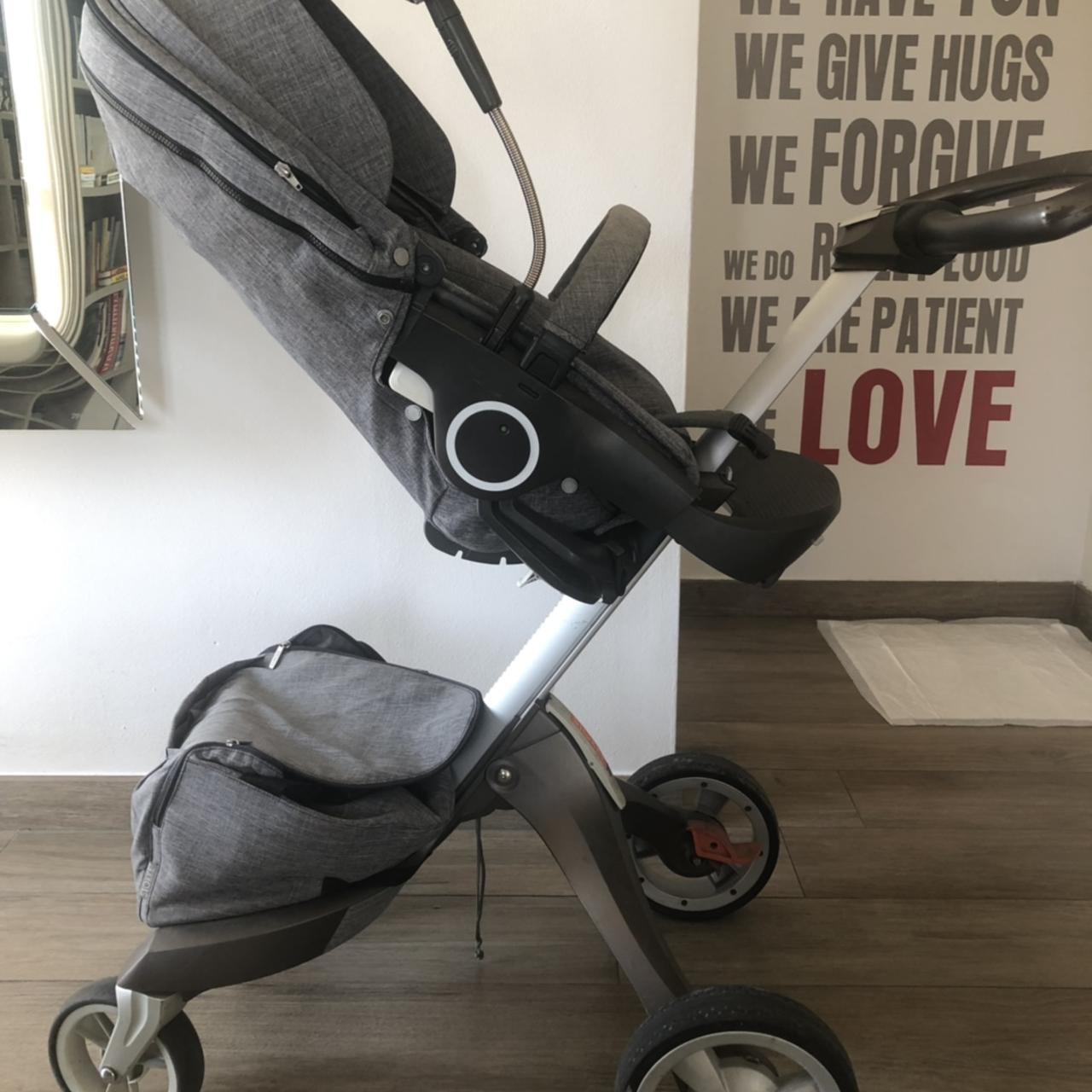 Stokke Xplory TRIO grigio melange; base con... - Depop