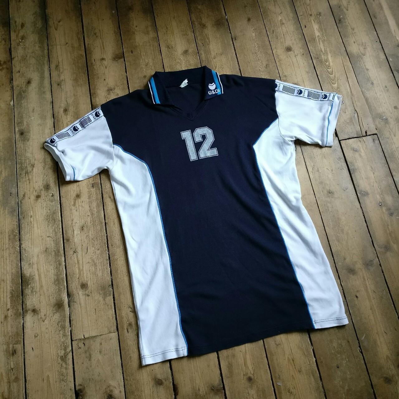 Retro gi & Di made in Italy sports polo shirt - Depop