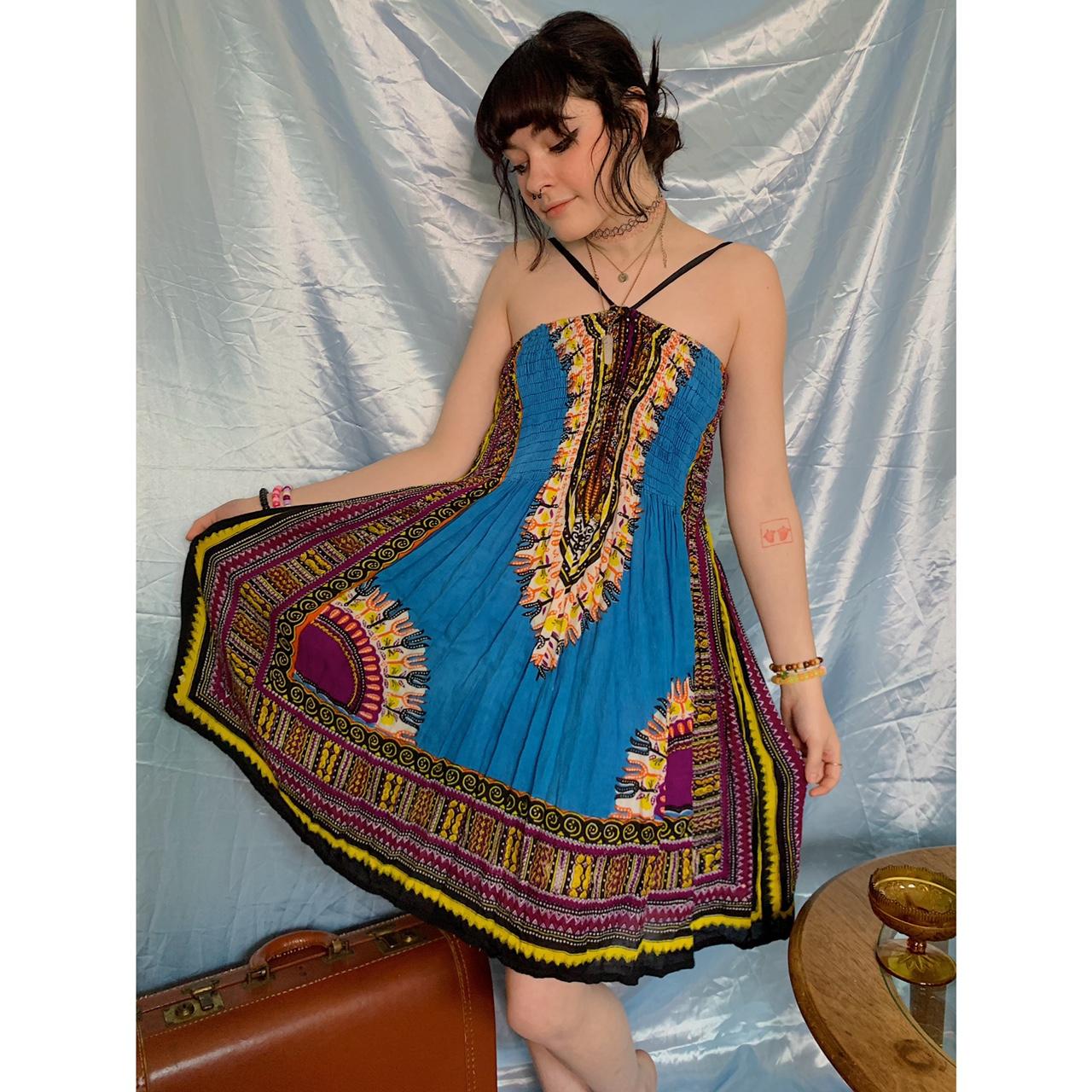 Pretty boho style dress FREE SHIPPING #boho... - Depop