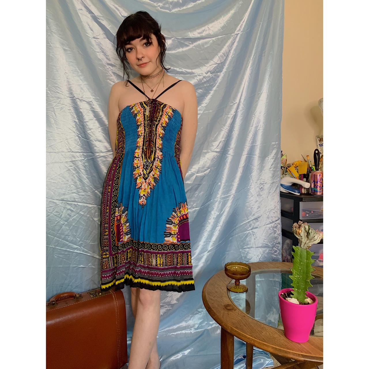 Pretty boho style dress FREE SHIPPING #boho... - Depop