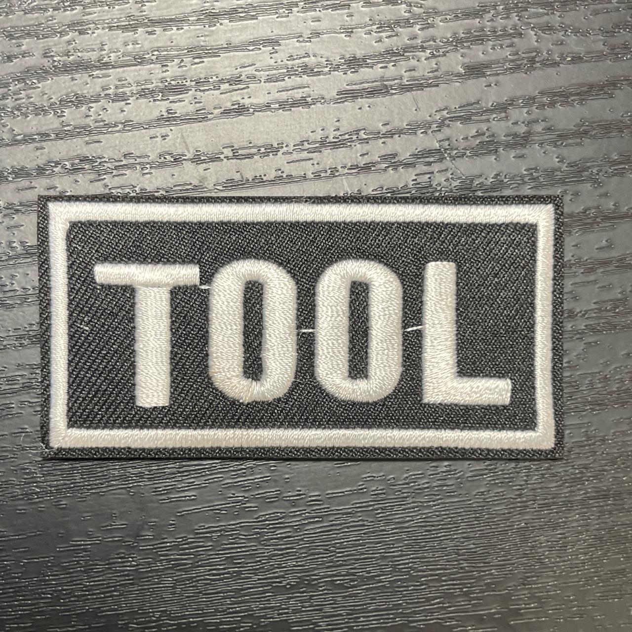 Small Tool patch Embroidered, sew on/ iron on... - Depop