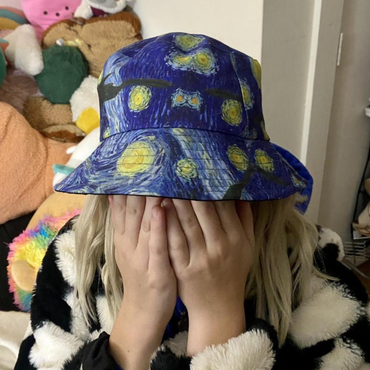 Vincent Van Gogh starry night bucket hat. Really fun... - Depop