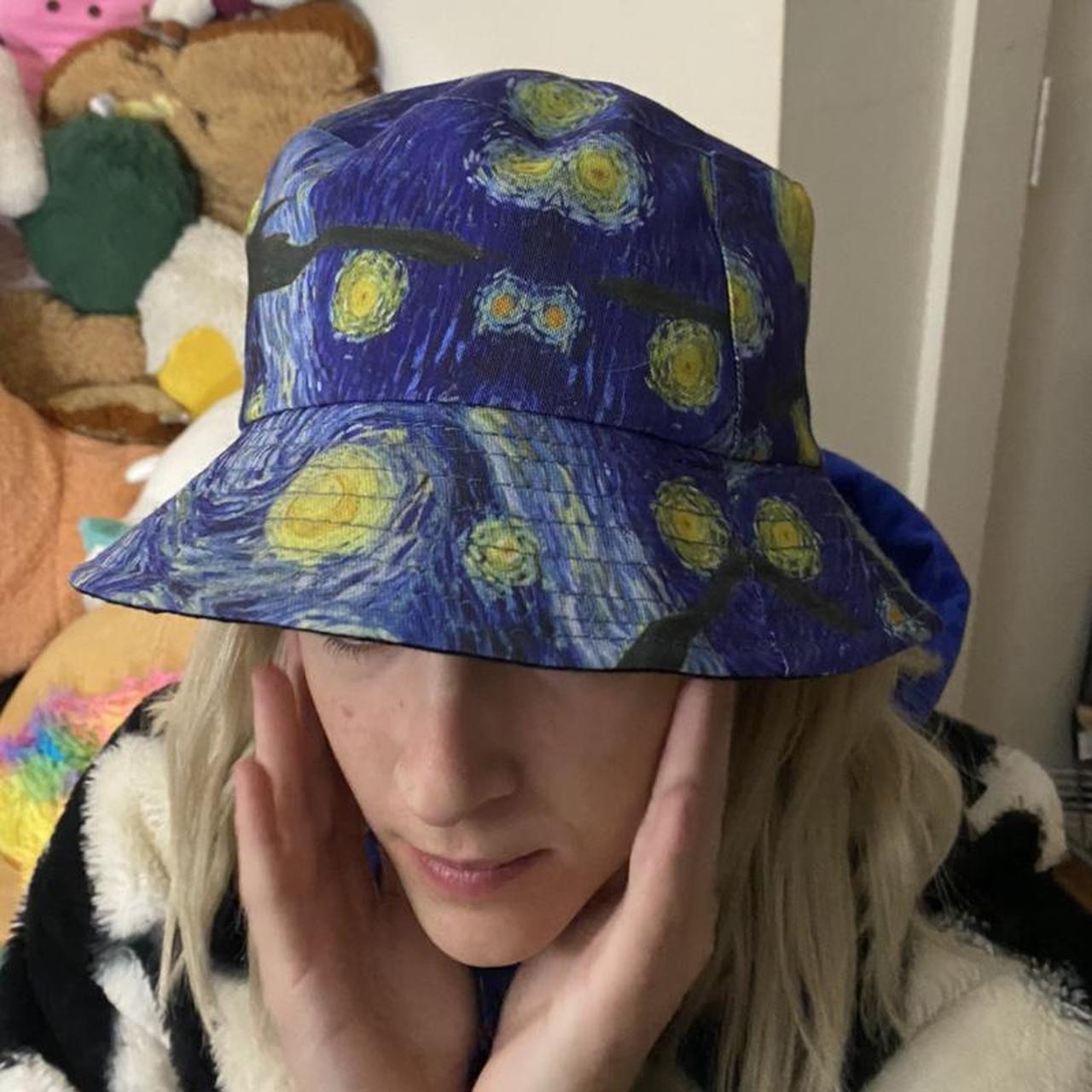 Vincent Van Gogh starry night bucket hat. Really fun... - Depop