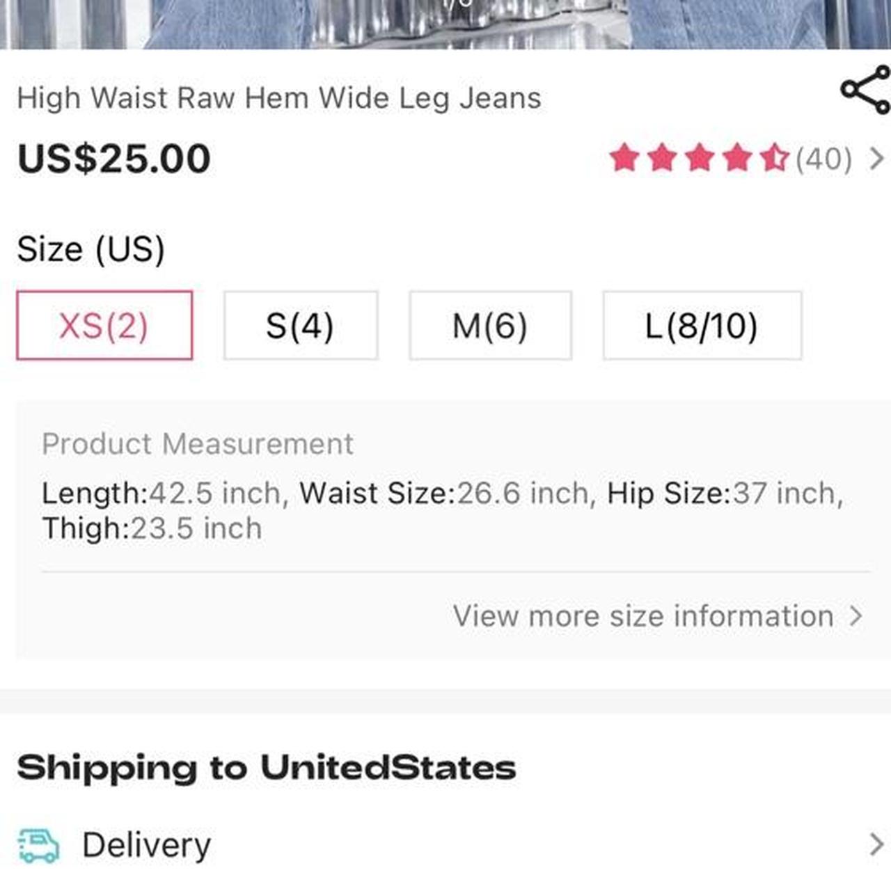 romwe wide leg jeans - super cute! - just don’t... - Depop