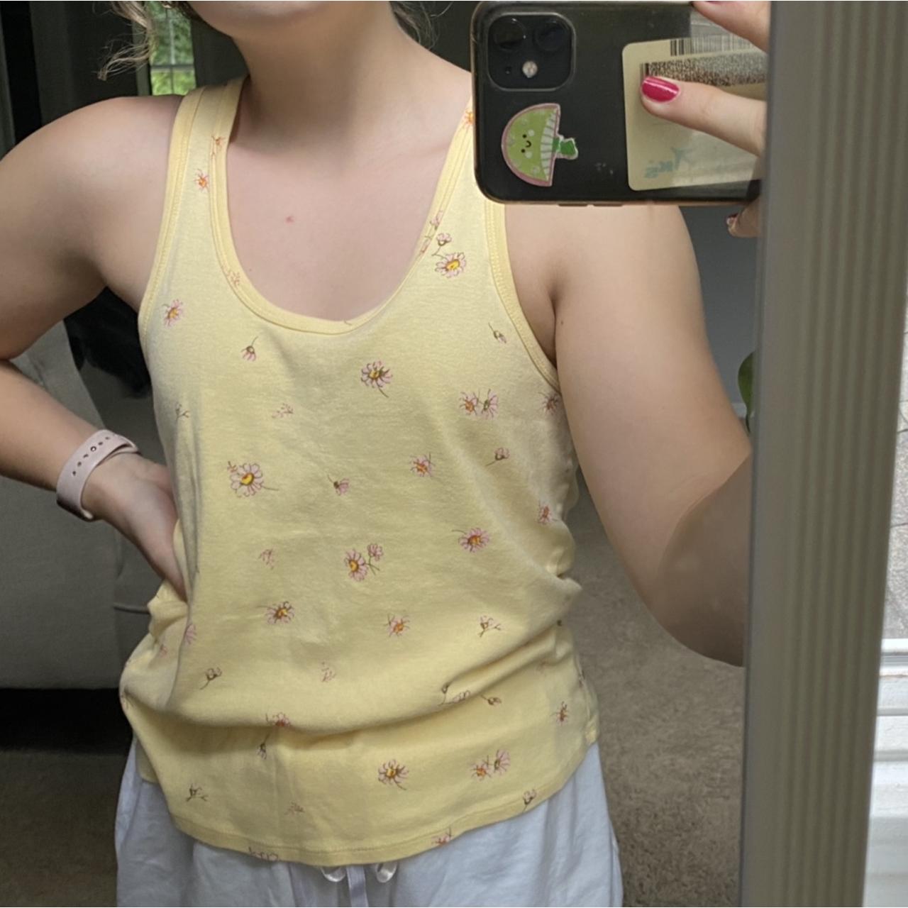 Victoria’s Secret pastel yellow tank top guys this... - Depop