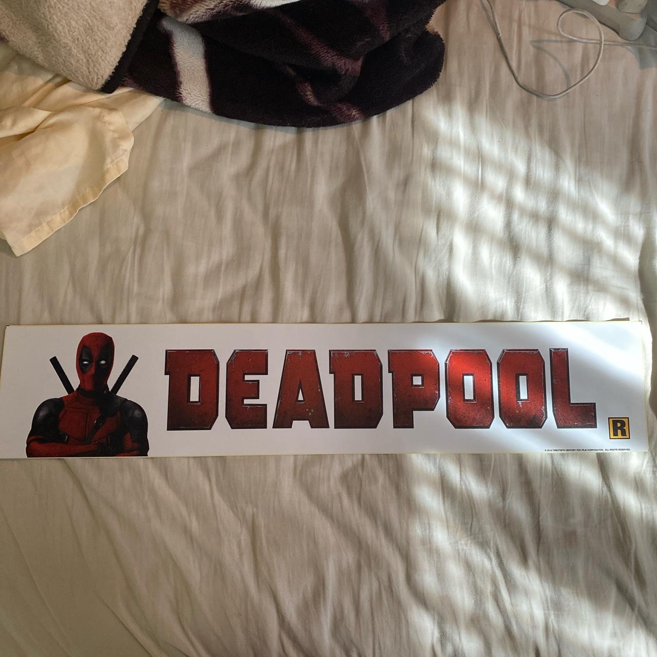 Deadpool movie banner #deadpool #marvel #disney... - Depop