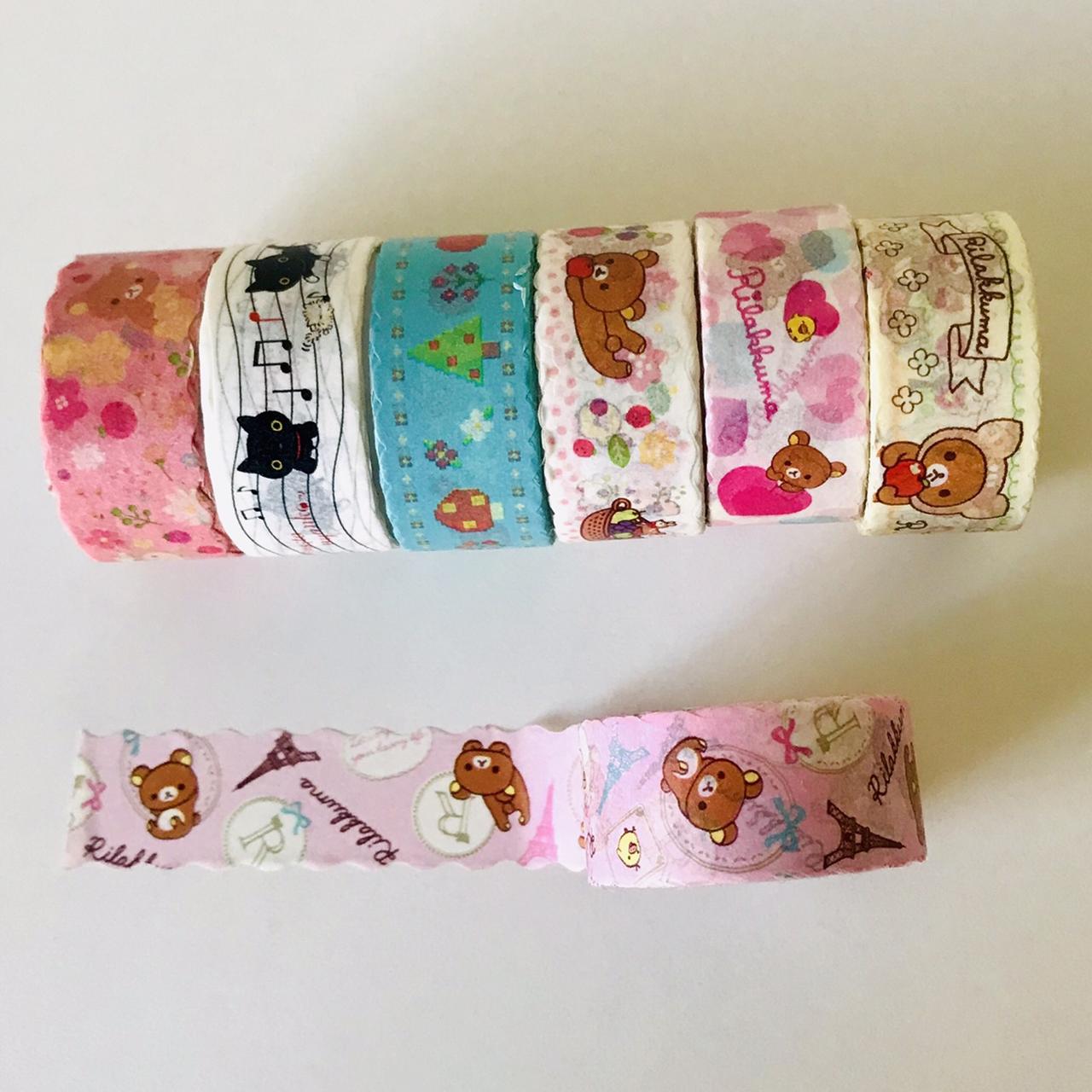 cute die cut washi tapes ♥︎ $4 EACH ♥︎ all brand new,... - Depop