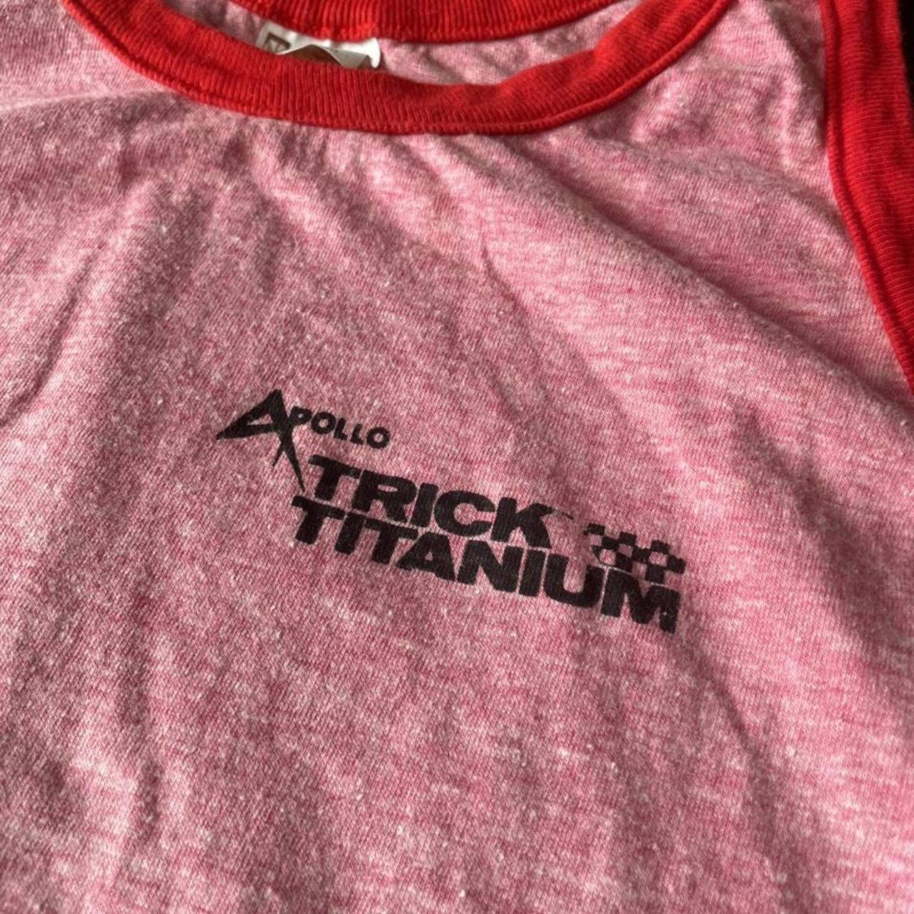 Vintage 80s Apollo Trick Titanium tank top. In great... - Depop