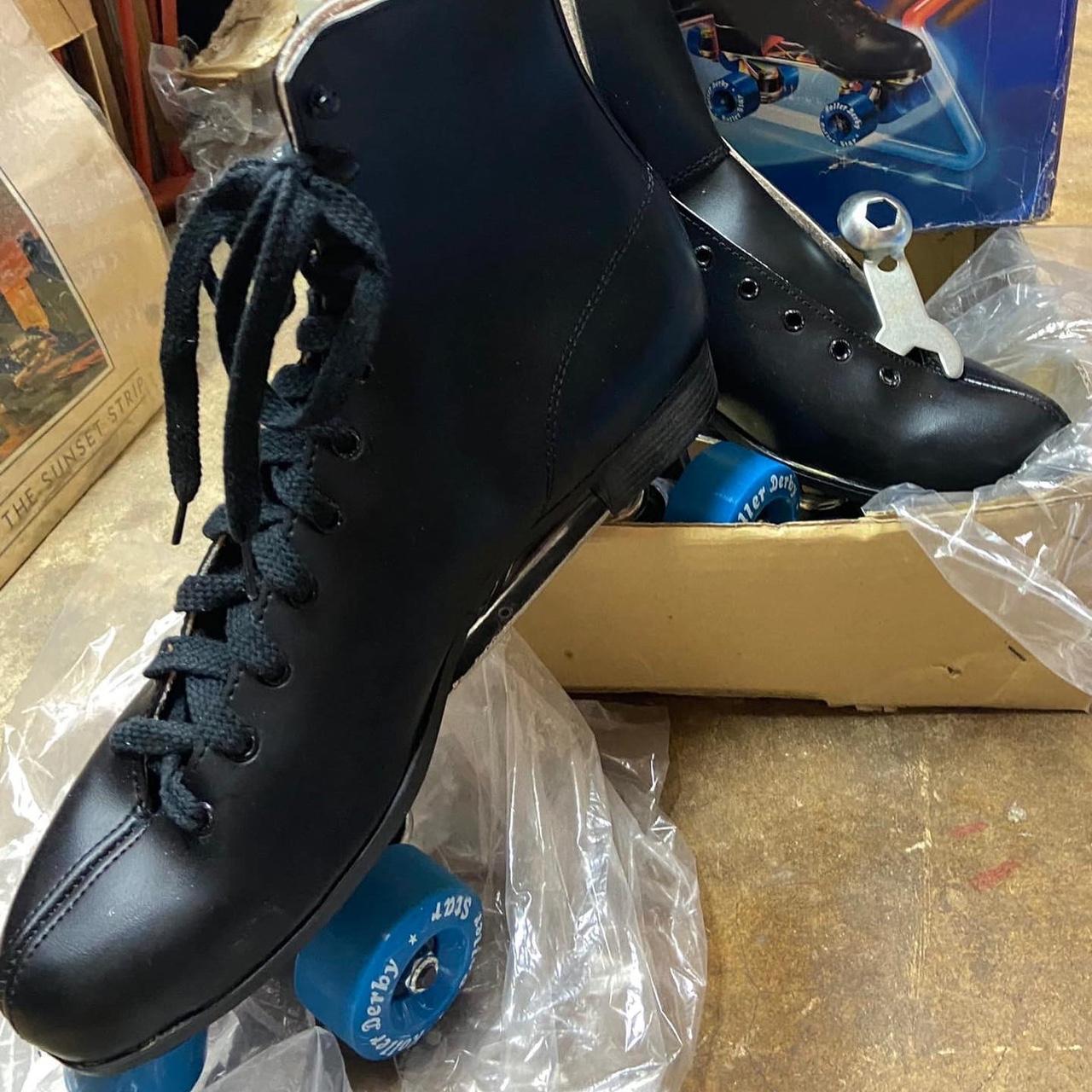 80’s 90’s Vintage Mens Nib Roller Star Roller Skates... - Depop