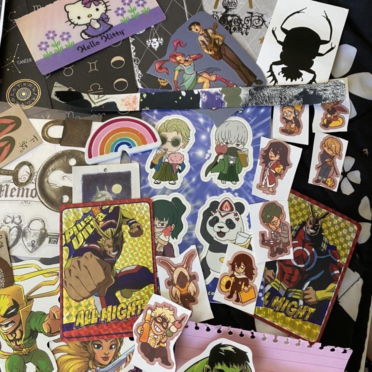 Stickers, scraps, art materials bundle confetti!... - Depop
